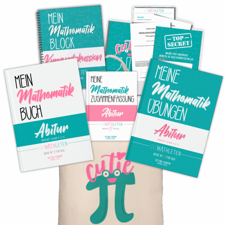 Mathematik Abitur Aufgaben 2025 für die gesamte Oberstufe in einem Workbook